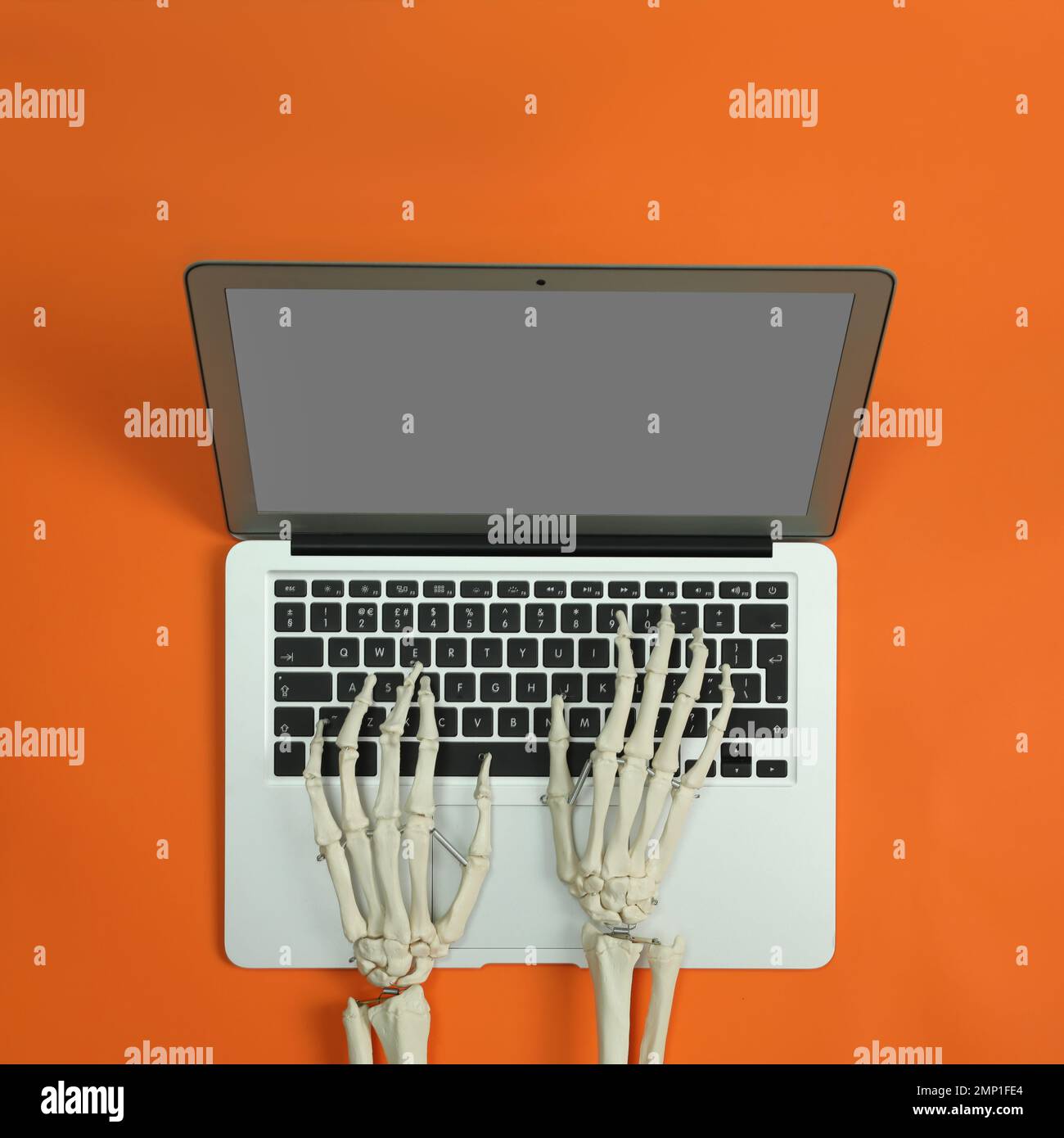 Human skeleton top view hi-res stock photography and images - Alamy