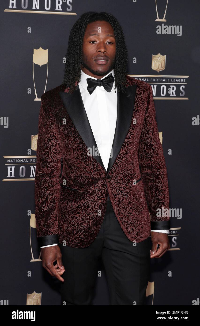 Alvin Kamara of the New Orleans Saints arrives at the 7th Annual NFL ...