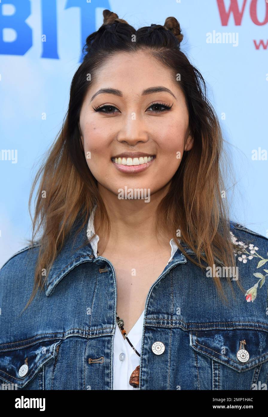 Mari Takahashi arrives with his family at the world premiere of "Peter ...
