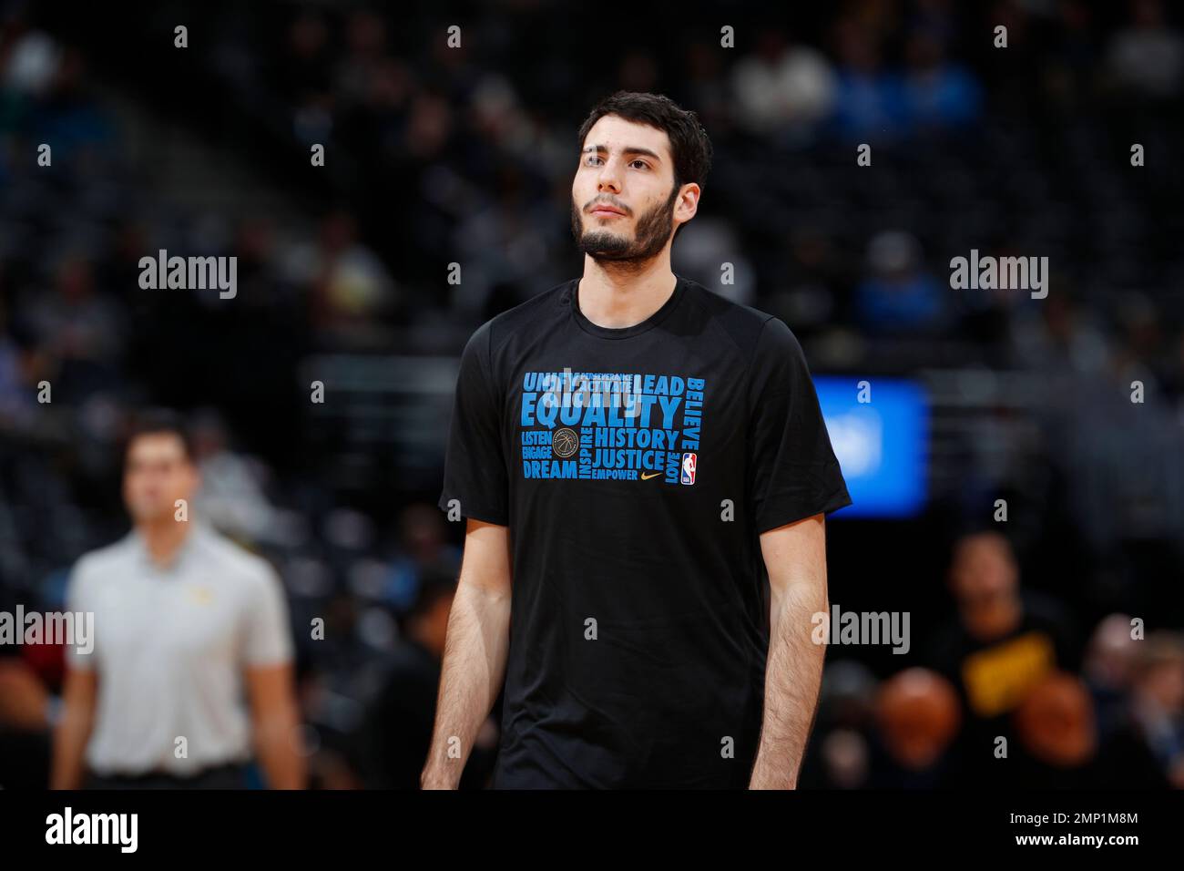Oklahoma City Thunder guard Alex Abrines (8) in the first half of an ...