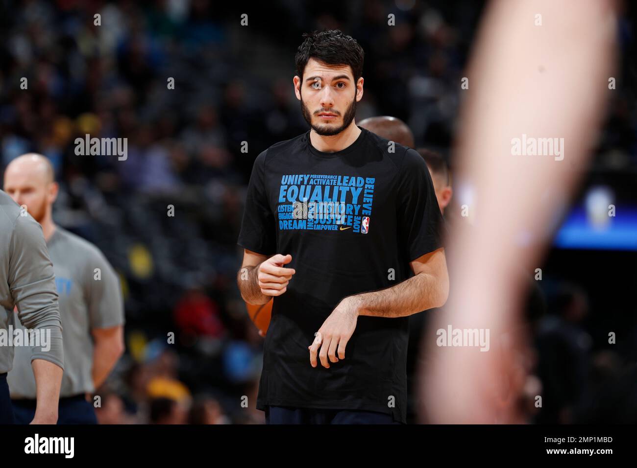 Oklahoma City Thunder guard Alex Abrines (8) in the first half of an ...