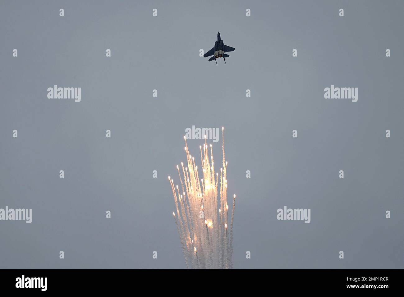 An F-15SG fighter jet, from the Republic of Singapore Air Force ...
