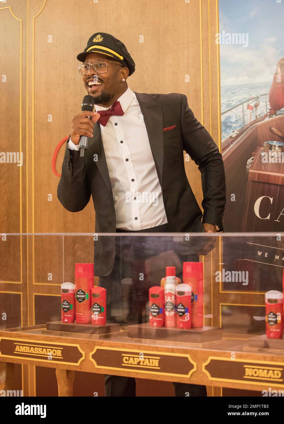 IMAGE DISTRIBUTED FOR OLD SPICE - Old Spice Guys Von Miller and Isaiah ...