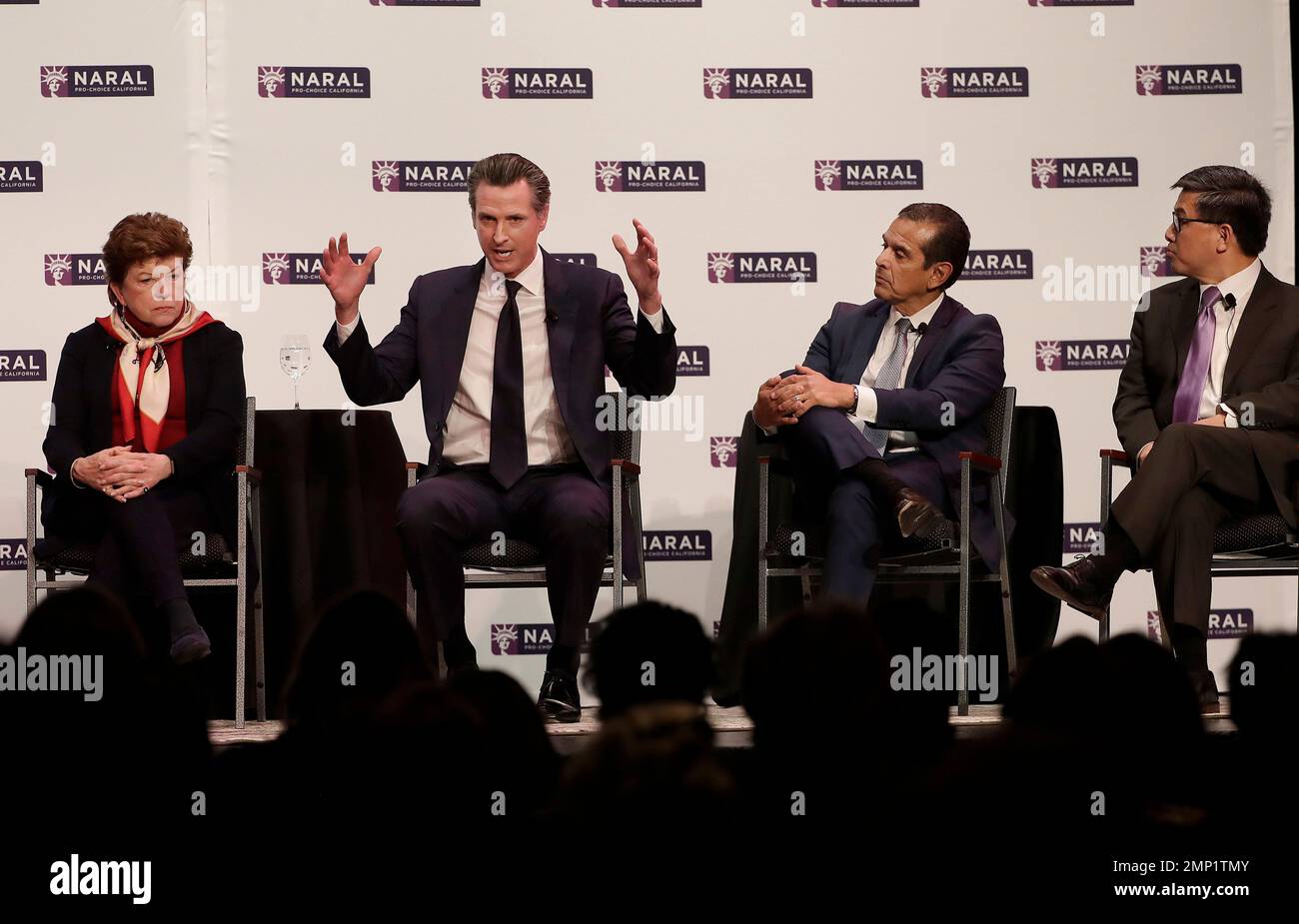 FILE - In this Jan. 30, 2018 file photo, Democratic Candidates for ...