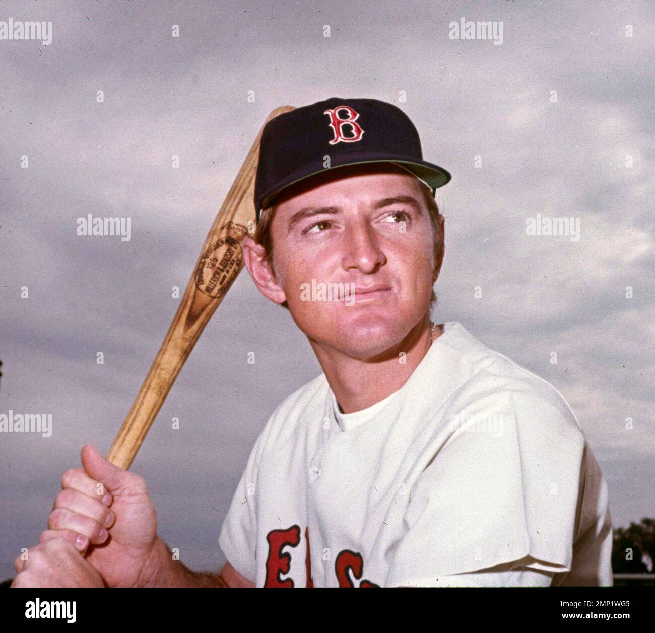 Boston Red Sox fielder Ken "Hawk" Harrelson is pictured in 1969. (AP ...
