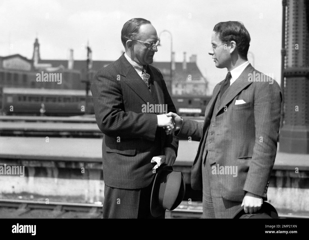 Oswald Pirow, South Africa's Minister for Defence, Airways, Railways ...