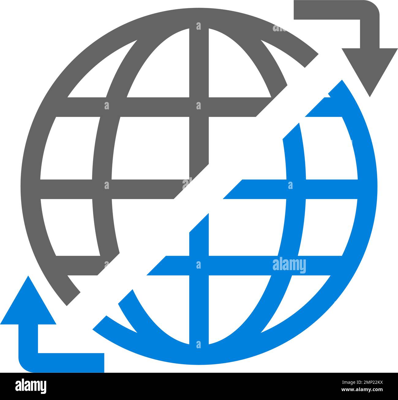 Earth icon for language translation. Foreign language translation ...