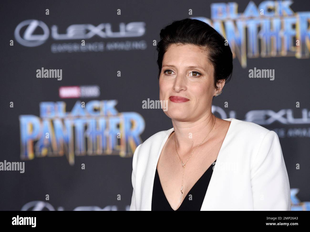 Rachel Morrison, cinematographer for "Black Panther," arrives at the ...