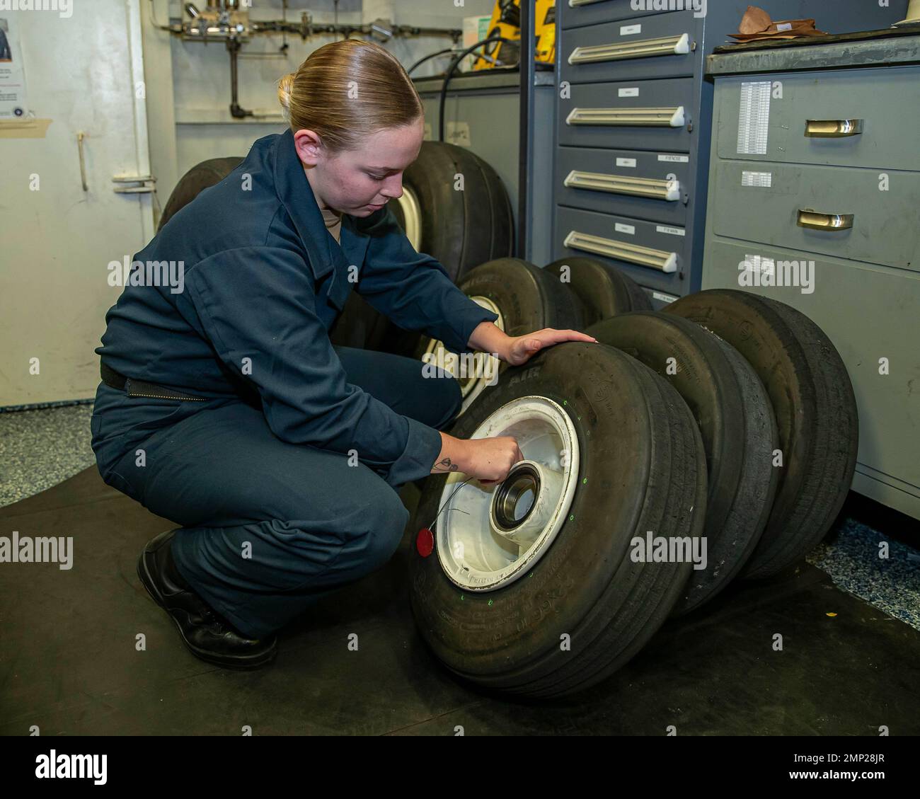 Aviation Structural Mechanic Airrman Sydney Powell, from Eastman ...