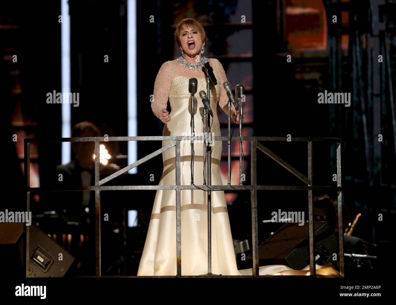 Patti LuPone performs "Don't Cry For Me Argentina" during a tribute to ...