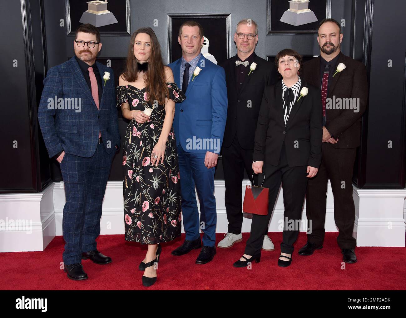 Offa Rex arrives at the 60th annual Grammy Awards at Madison Square ...