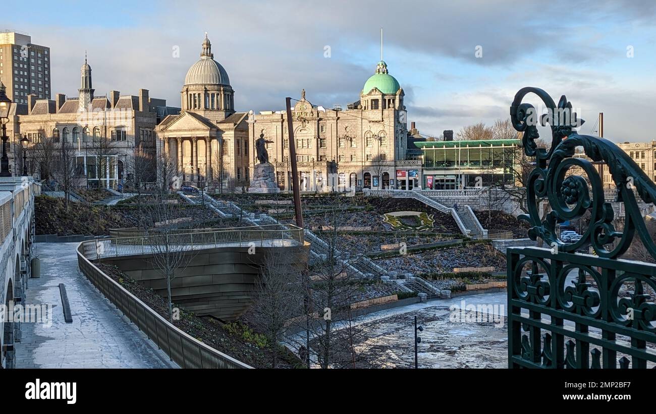 New Union Terrace Gardens, Aberdeen Stock Photo - Alamy