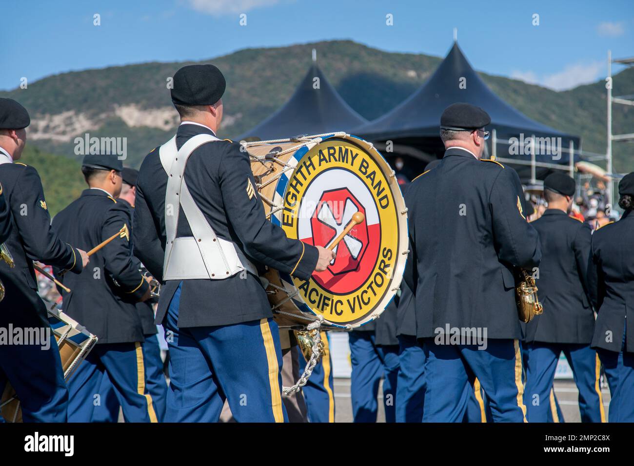The Eighth Army Band performs at the Gyeryong World Military Culture ...