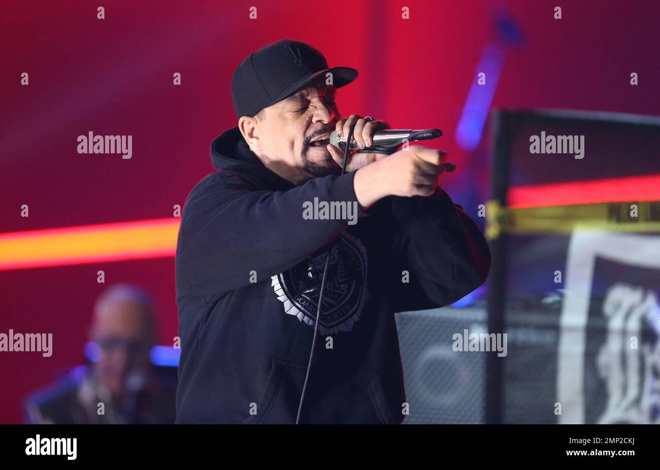 Ice-T, of Body Count, performs at the 60th annual Grammy Awards at ...