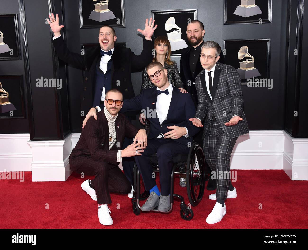 Zachary Scott Carothers, from left, John Gourley, Eric Howk, Zoe ...