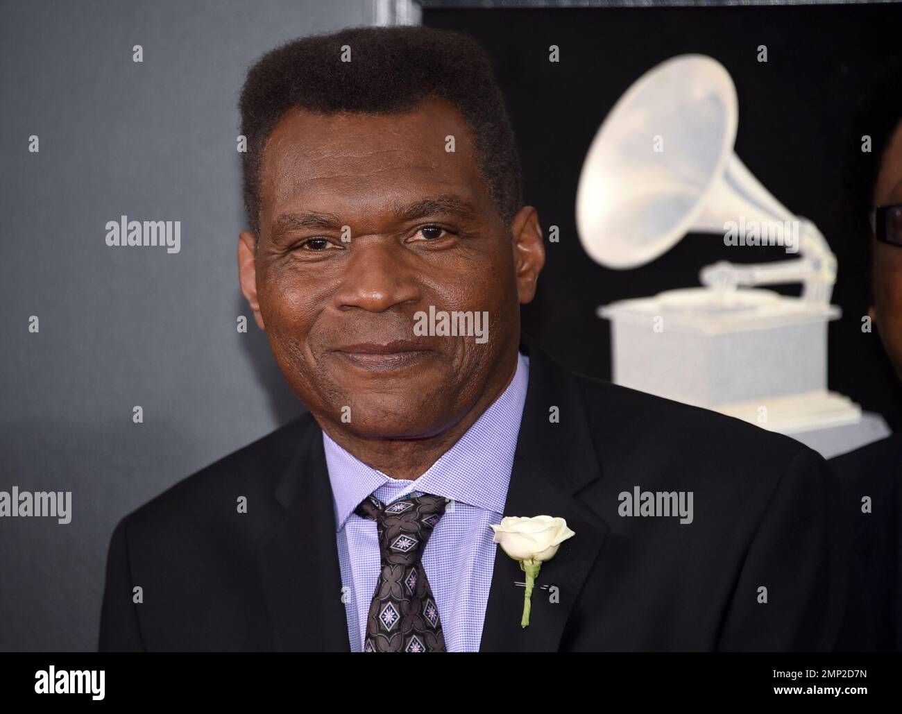 Robert Cray arrives at the 60th annual Grammy Awards at Madison Square ...