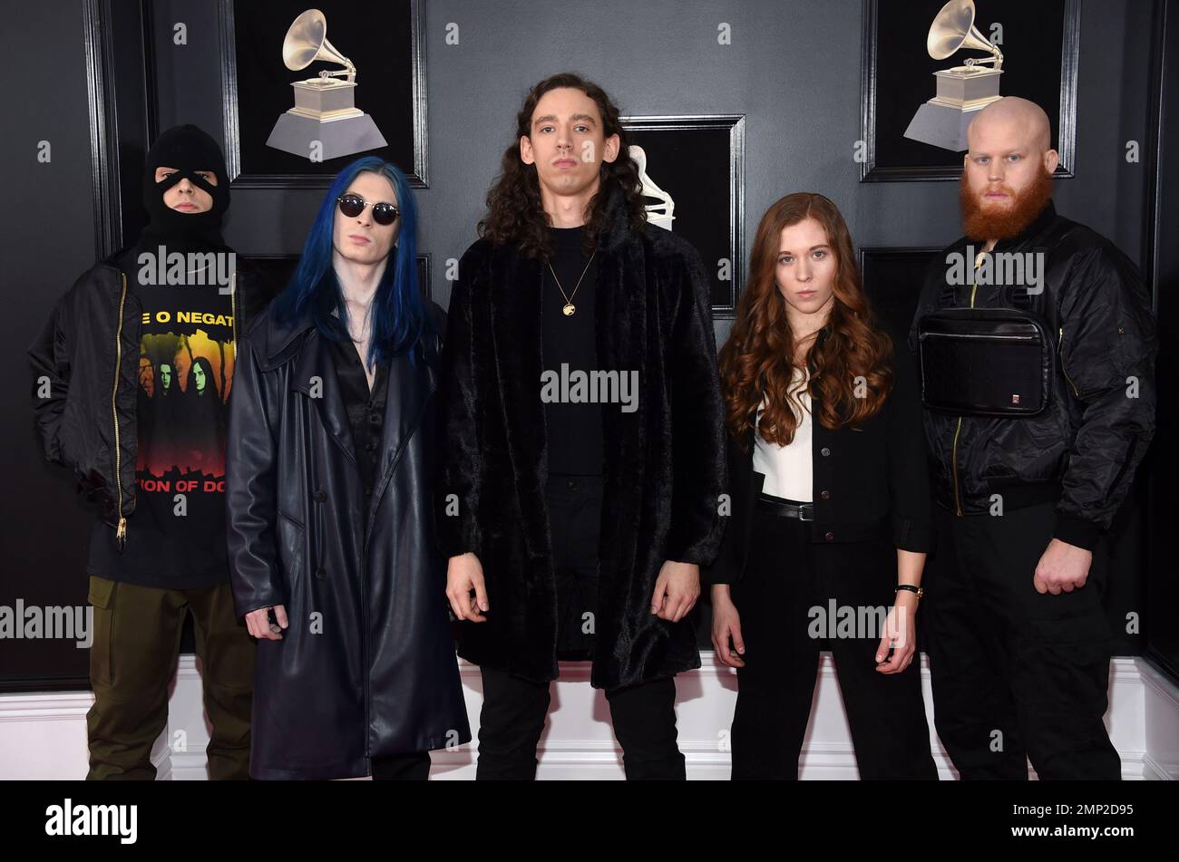 Code Orange arrives at the 60th annual Grammy Awards at Madison Square ...