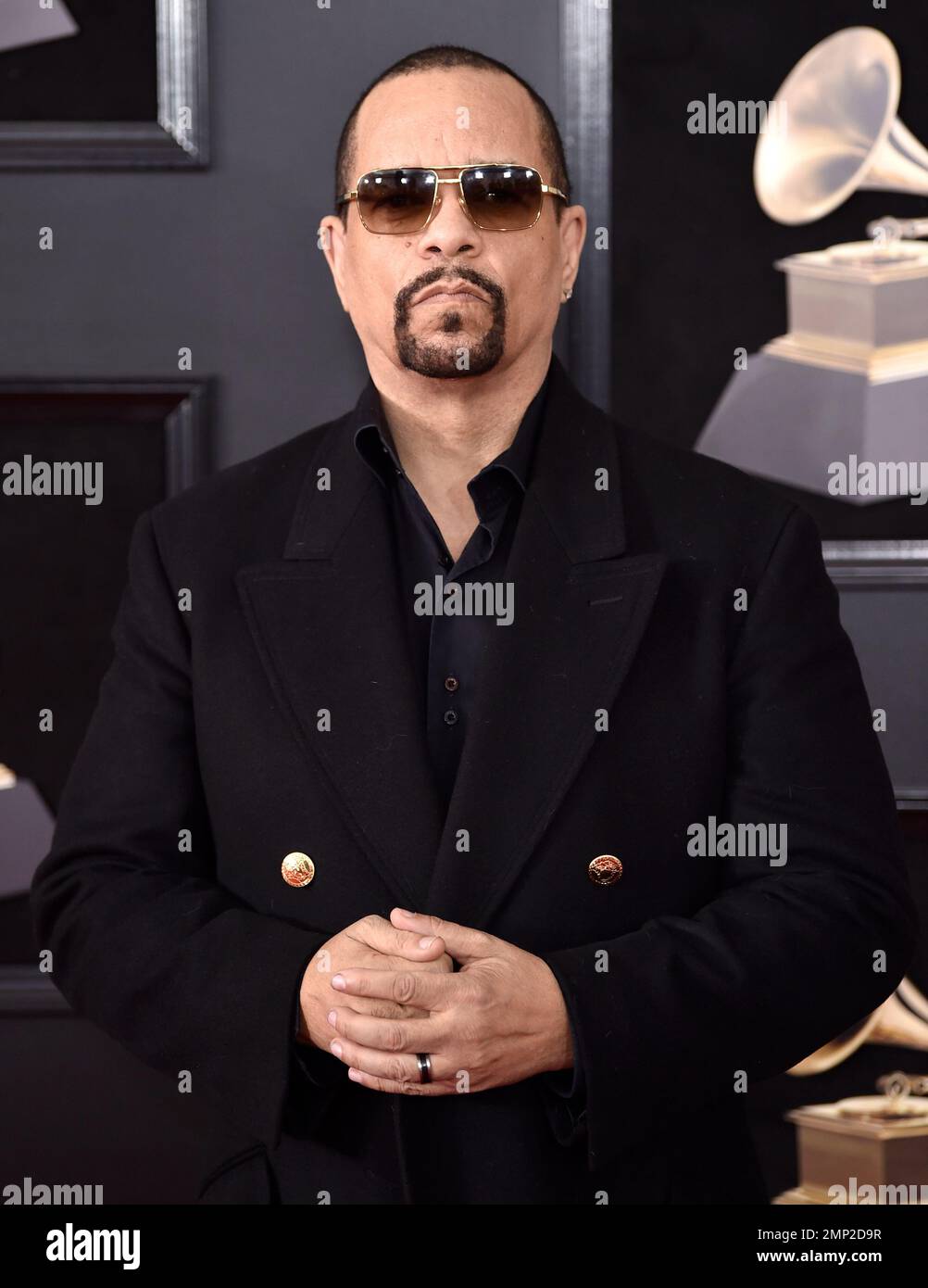 Ice-T arrives at the 60th annual Grammy Awards at Madison Square Garden ...