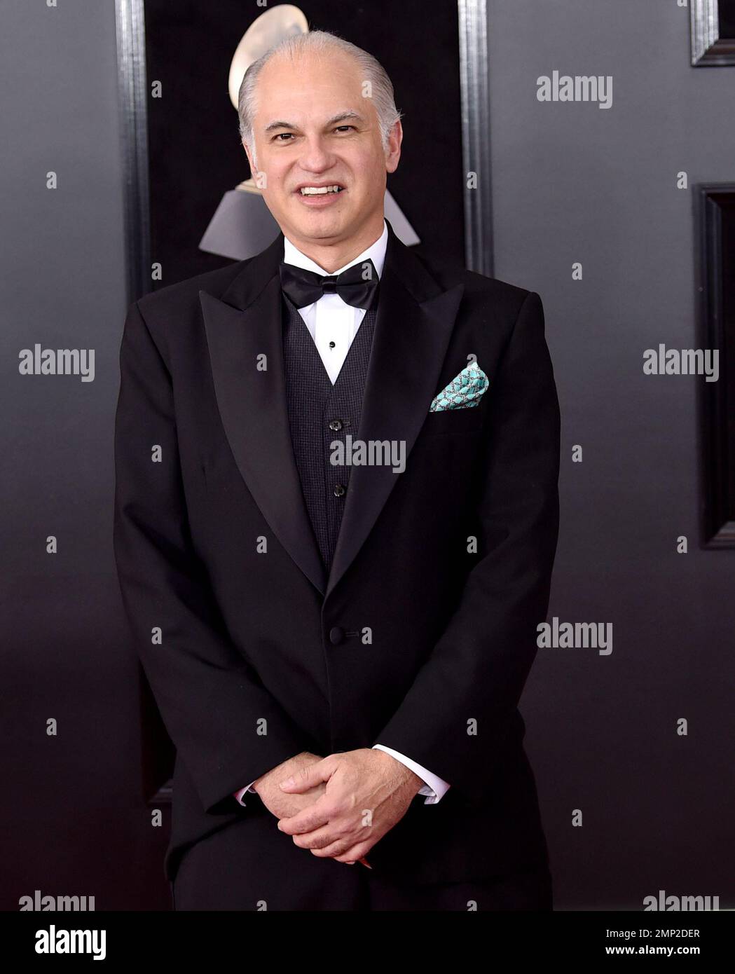 Bradley Reeves arrives at the 60th annual Grammy Awards at Madison ...
