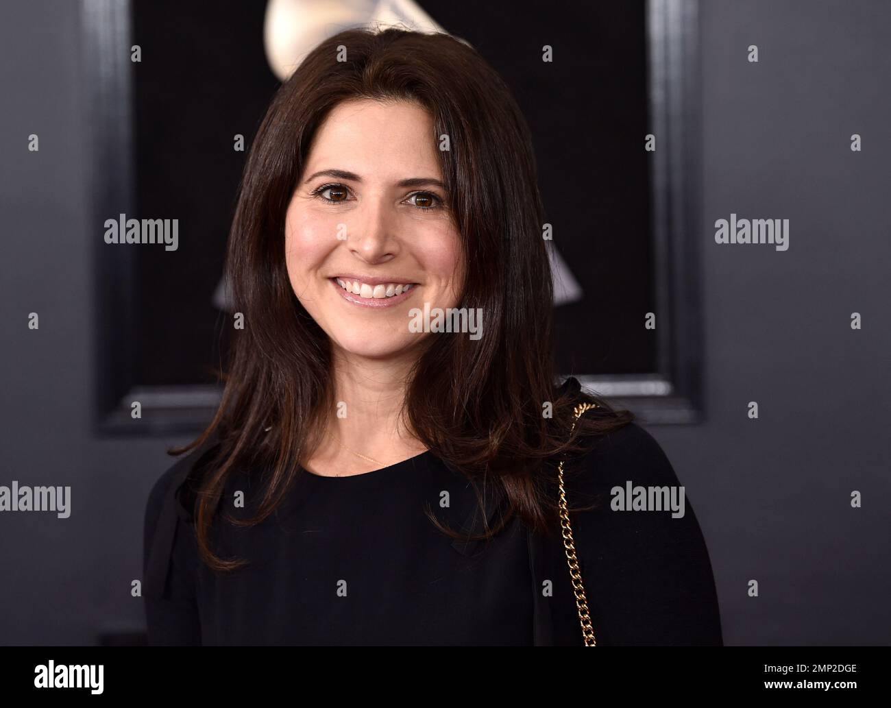 Jamie Rabineau arrives at the 60th annual Grammy Awards at Madison ...
