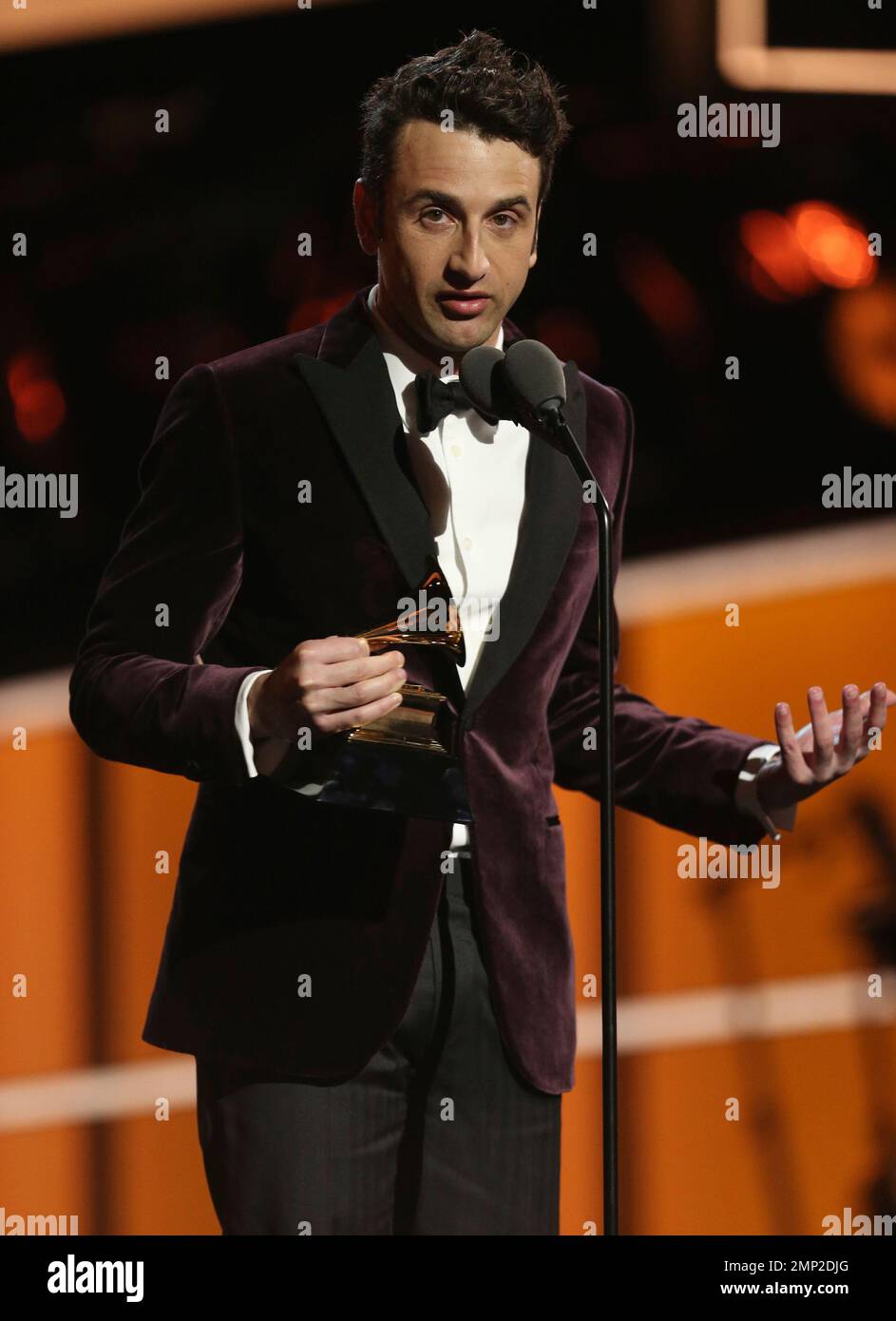 Justin Hurwitz accepts the best score soundtrack for visual media award ...