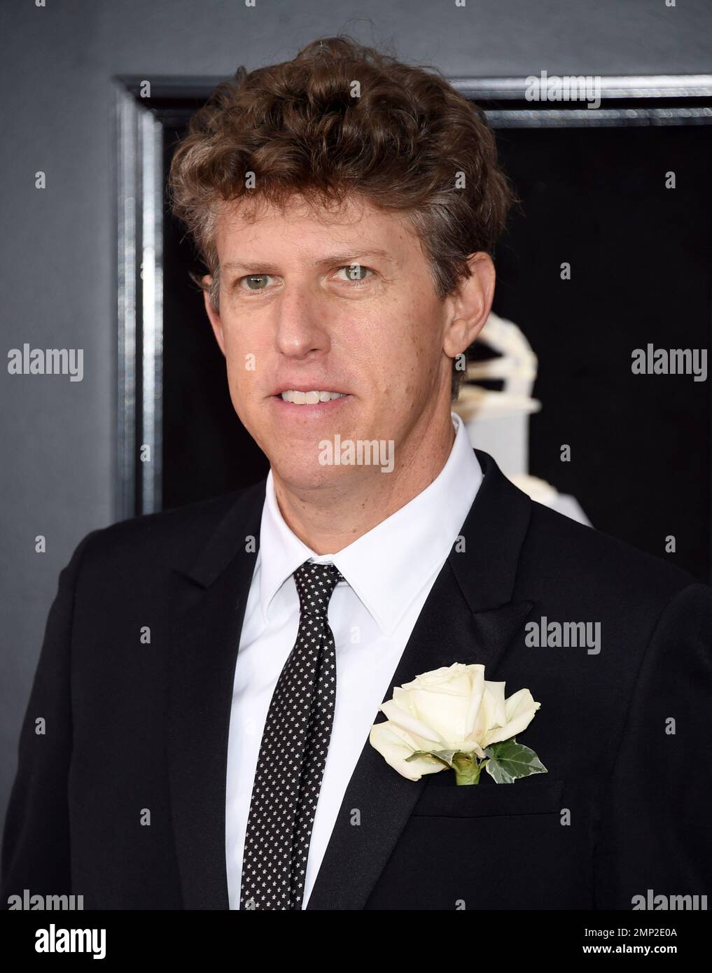 Greg Kurstin arrives at the 60th annual Grammy Awards at Madison Square ...