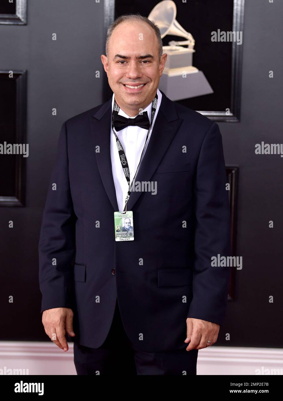 Pete Ganbarg arrives at the 60th annual Grammy Awards at Madison Square ...