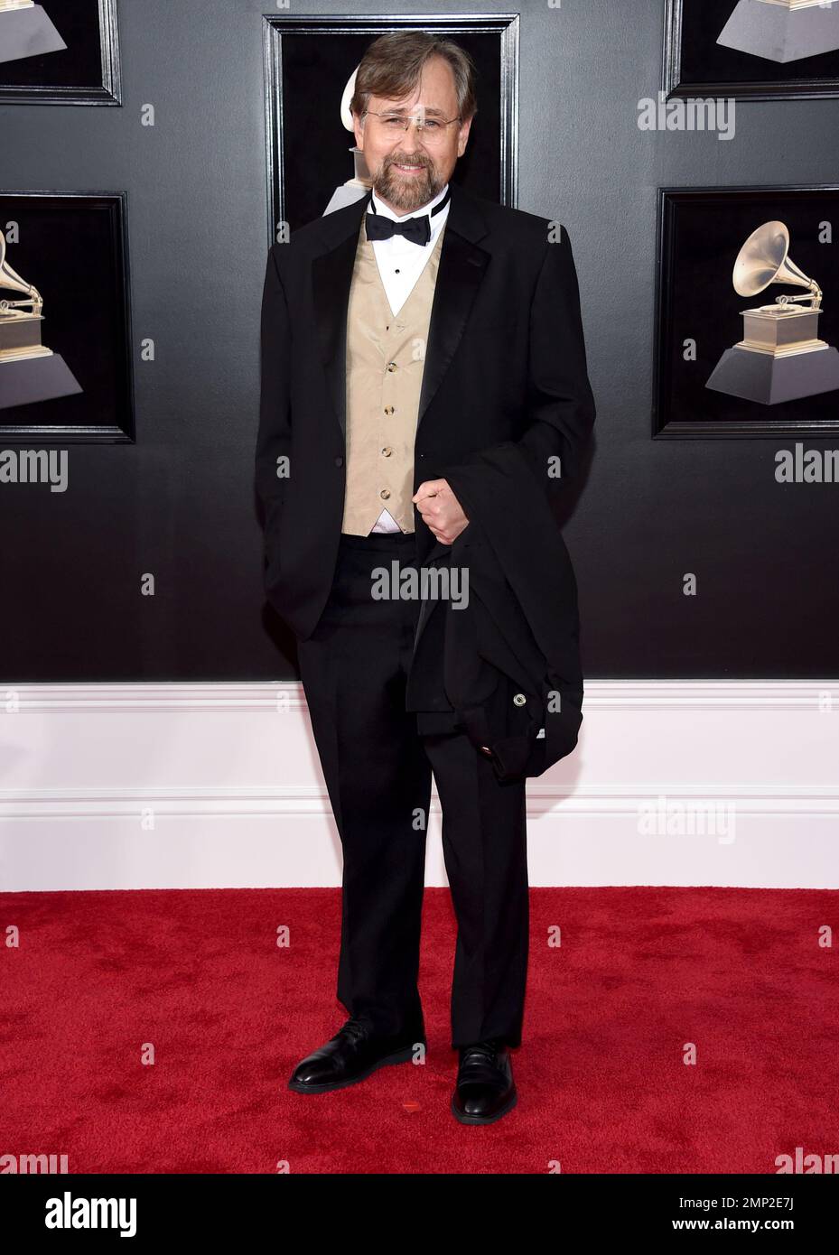 Wayne Bledsoe arrives at the 60th annual Grammy Awards at Madison ...