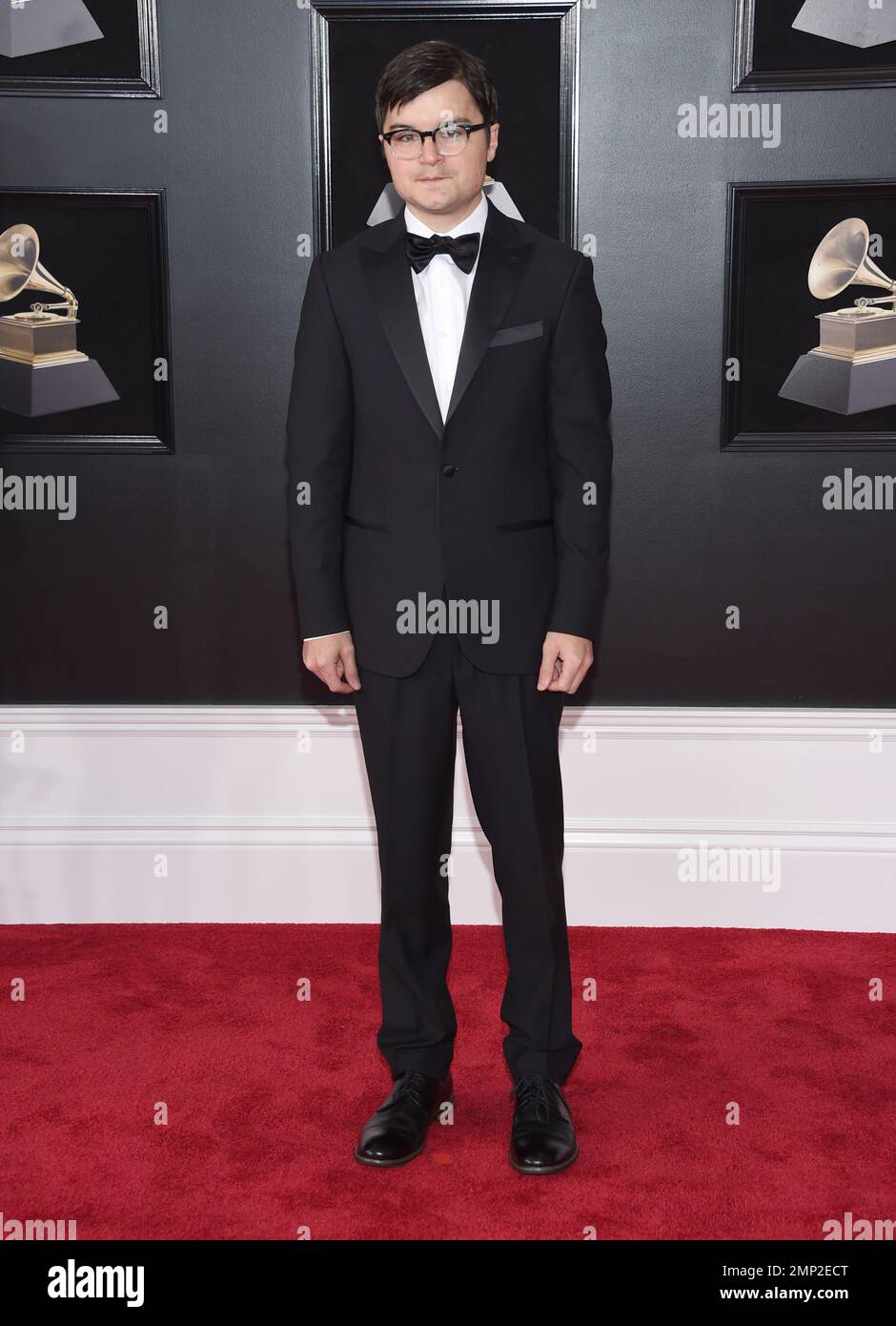 Tommy English arrives at the 60th annual Grammy Awards at Madison ...
