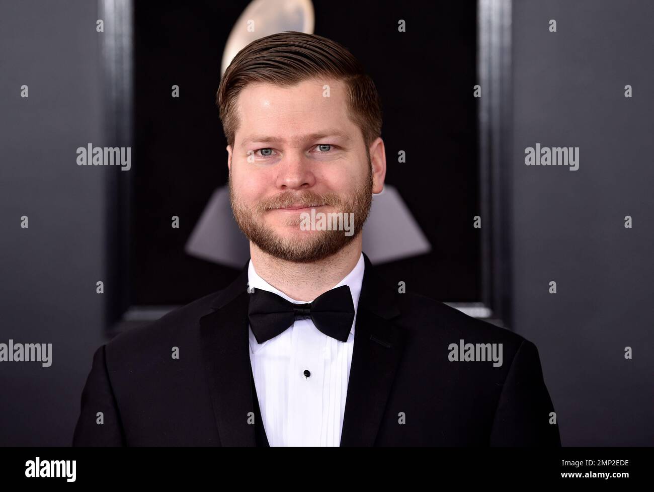 Jesse Brayman arrives at the 60th annual Grammy Awards at Madison ...
