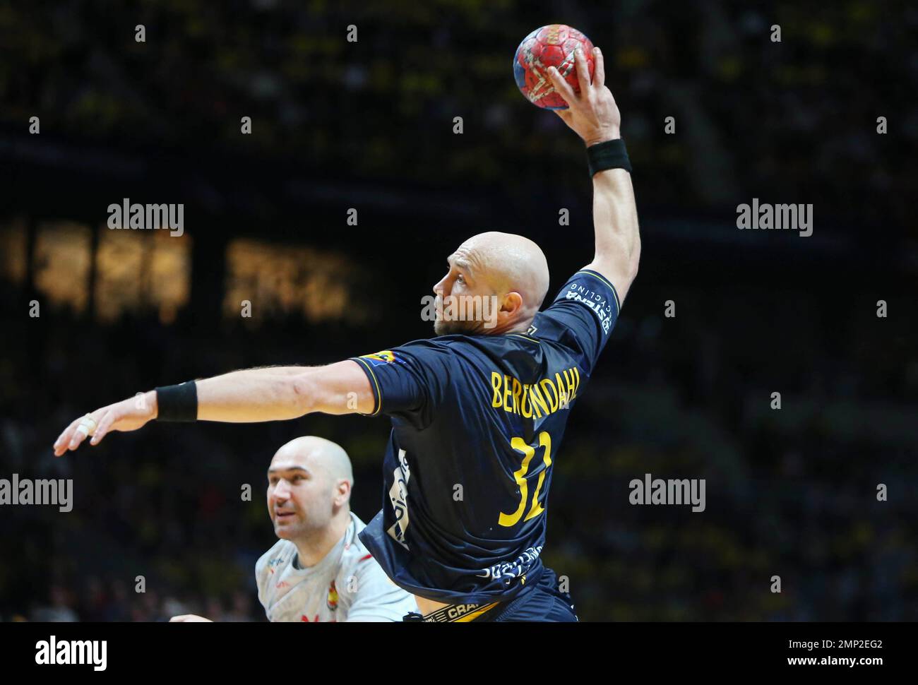 Oscar Bergendahl of Sweden during the IHF Men's World Championship 2023 ...
