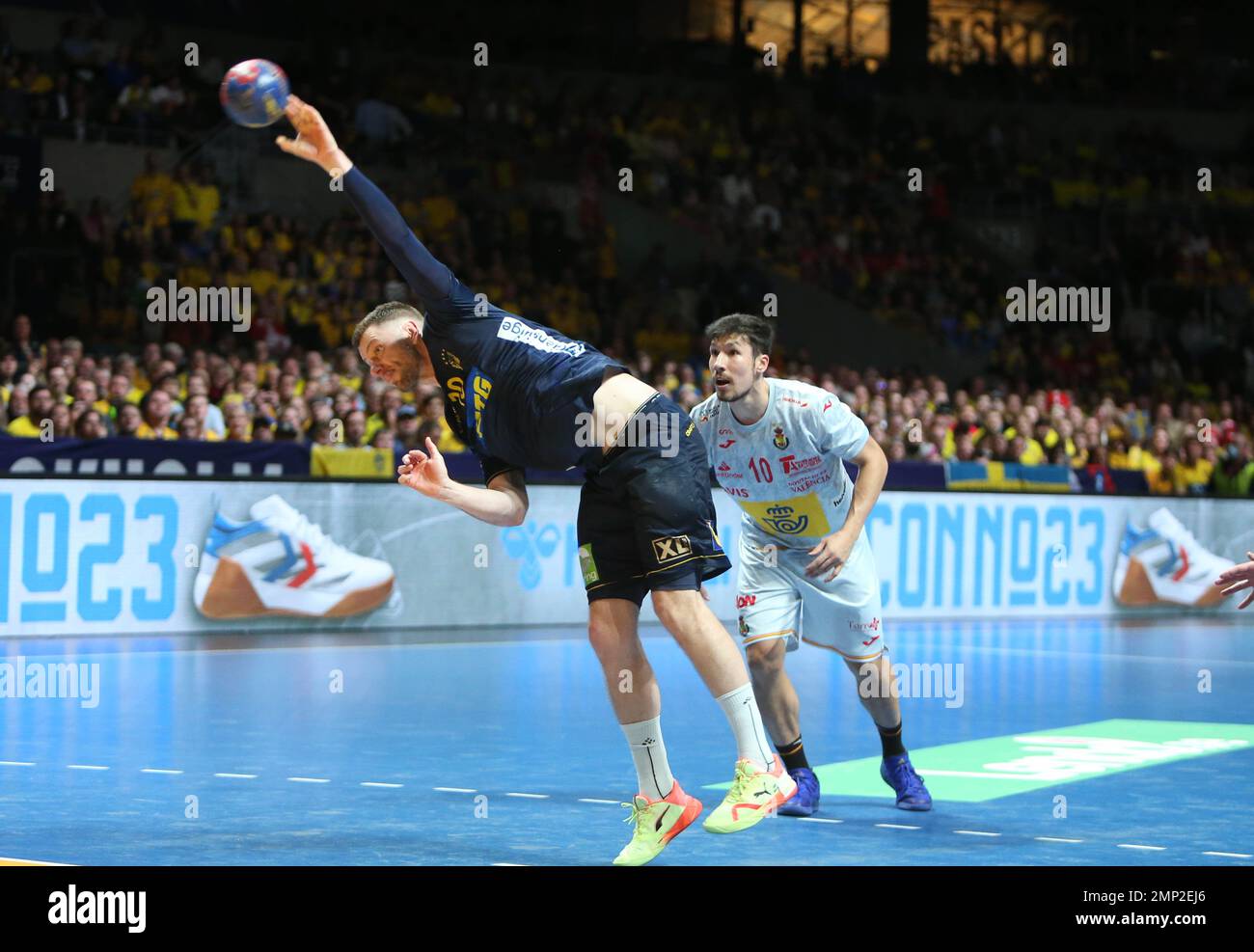 Niclas Ekberg of Sweden during the IHF Men's World Championship 2023 ...