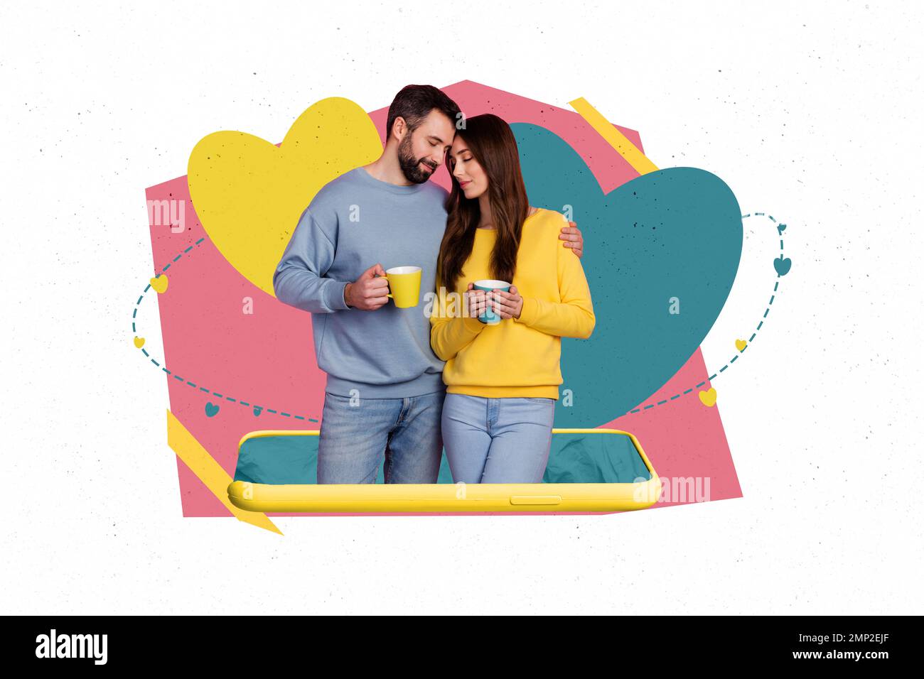 Composite creative art collage Cut Out Stock Images & Pictures - Alamy