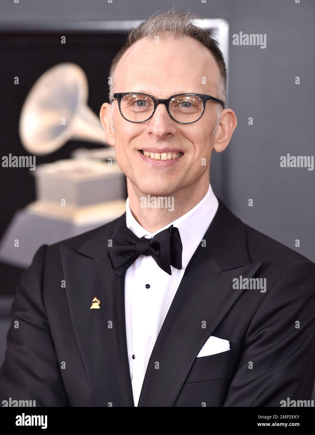 Michael Graves arrives at the 60th annual Grammy Awards at Madison ...