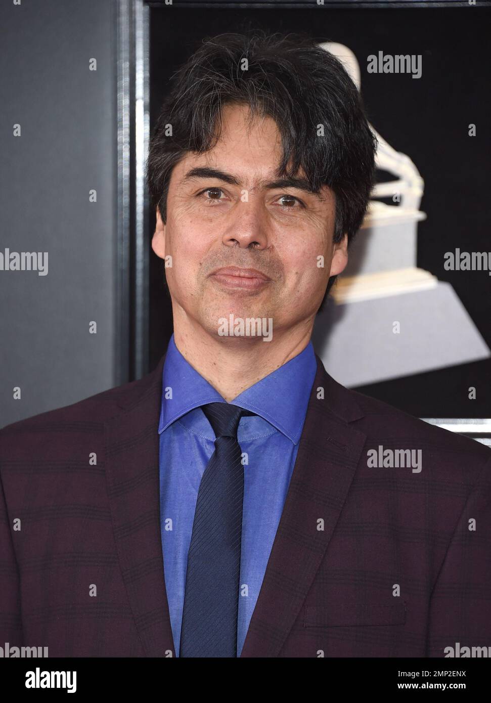Randy Porter arrives at the 60th annual Grammy Awards at Madison Square ...