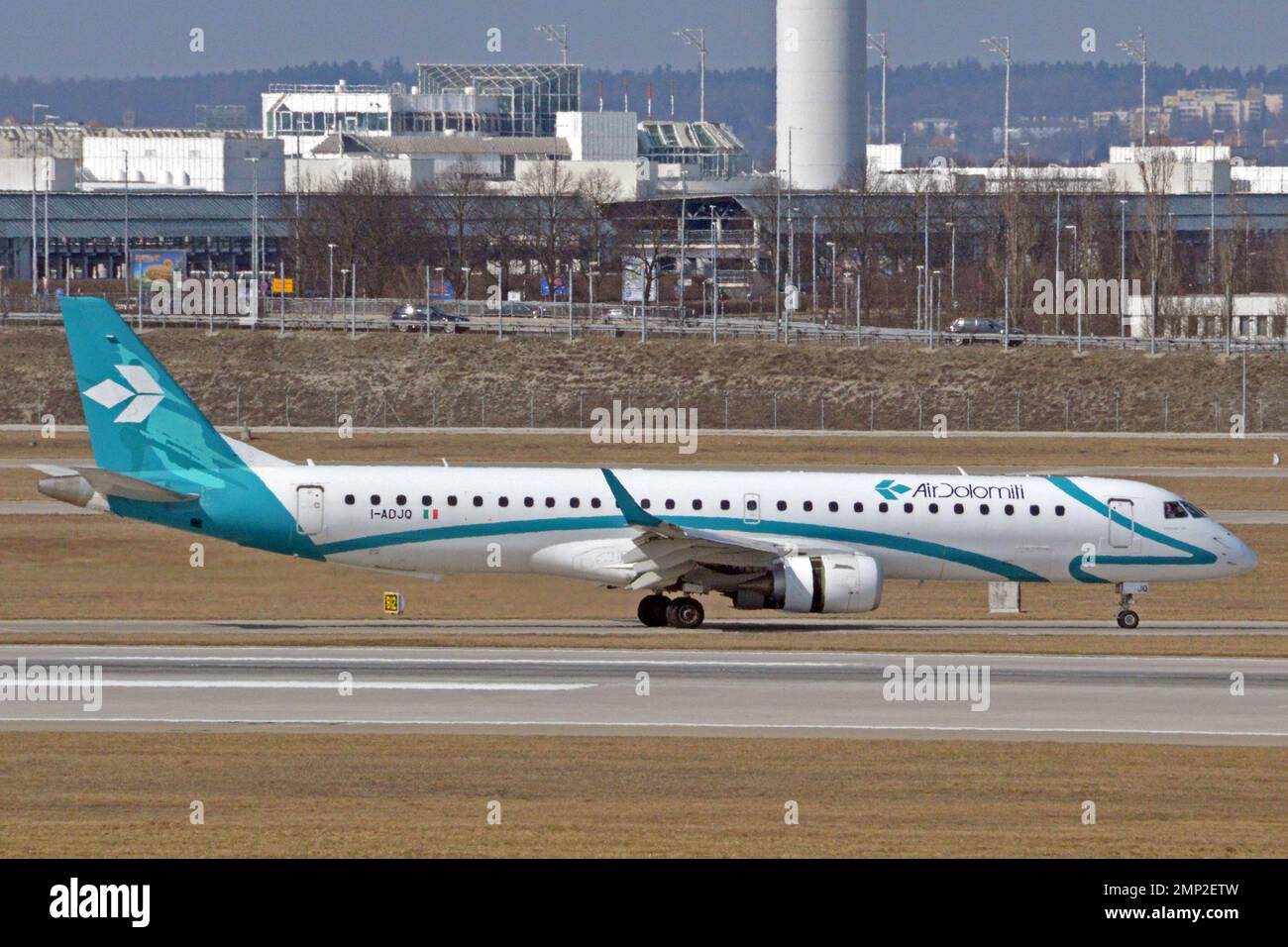 Germany, Bavaria, Munich: I-ADJQ Embraer ERJ-190-200LR (c/n 19000587 ...