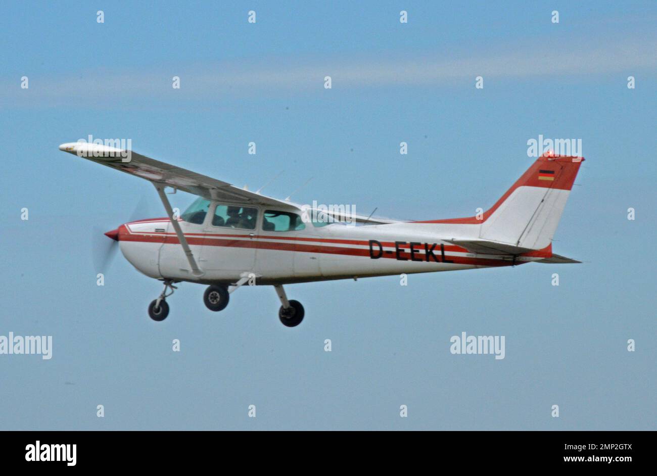 Germany, Bavaria, Augsburg: D-EEKL Cessna 172P Skyhawk (c/n 74303)) at ...