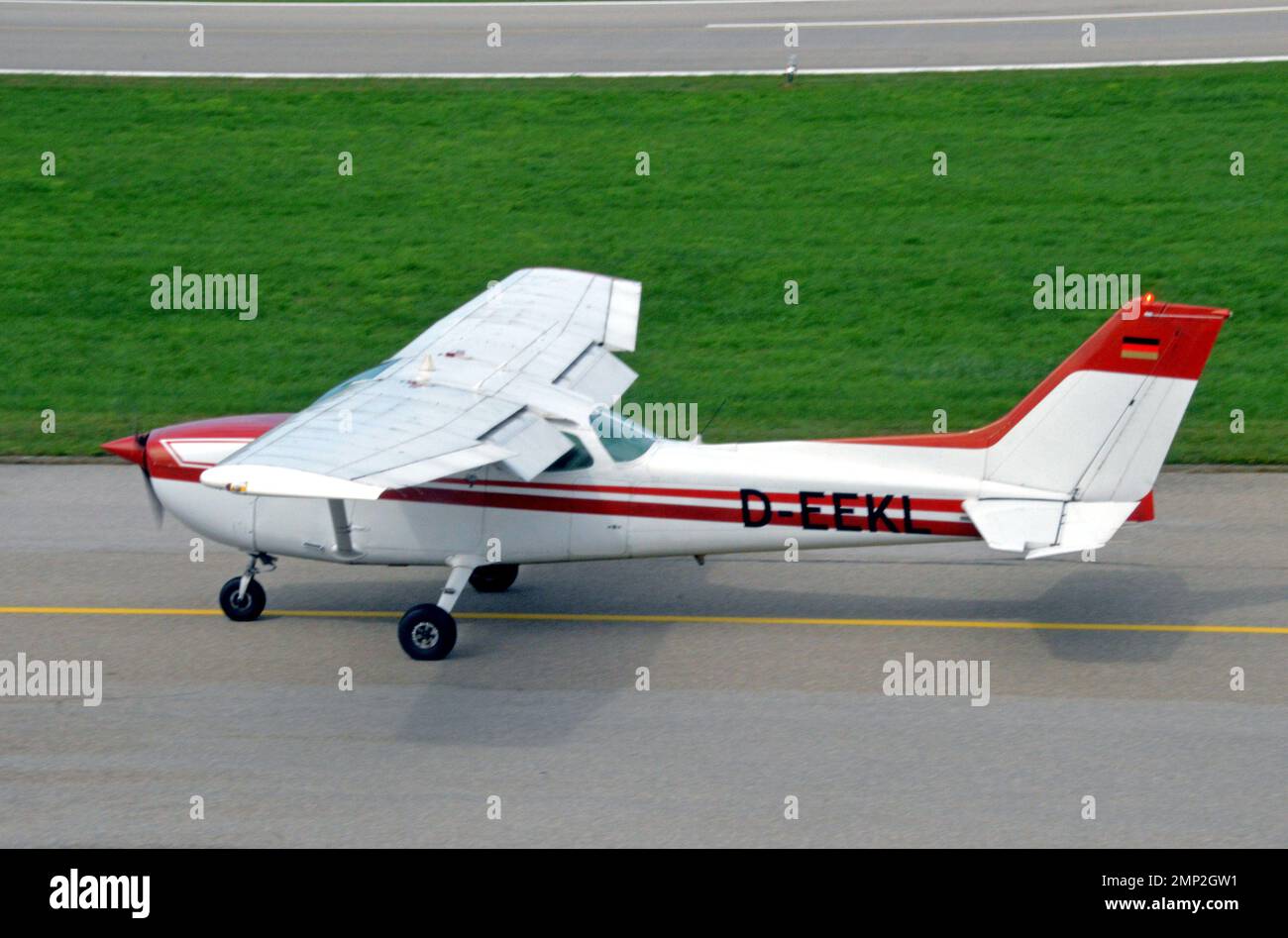Germany, Bavaria, Augsburg: D-EEKL Cessna 172P Skyhawk (c/n 74303)) at ...