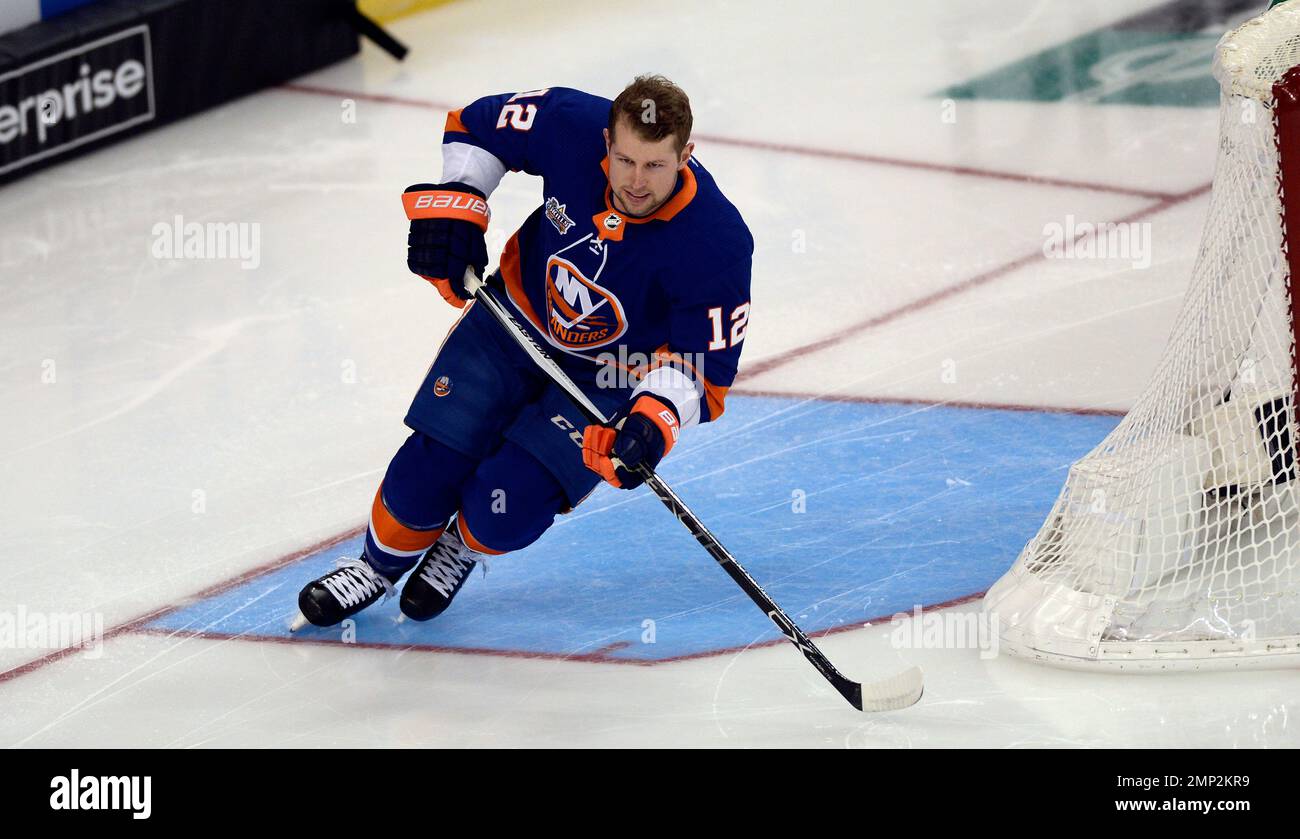 New York Islanders forward Josh Bailey (12) during the Skills ...