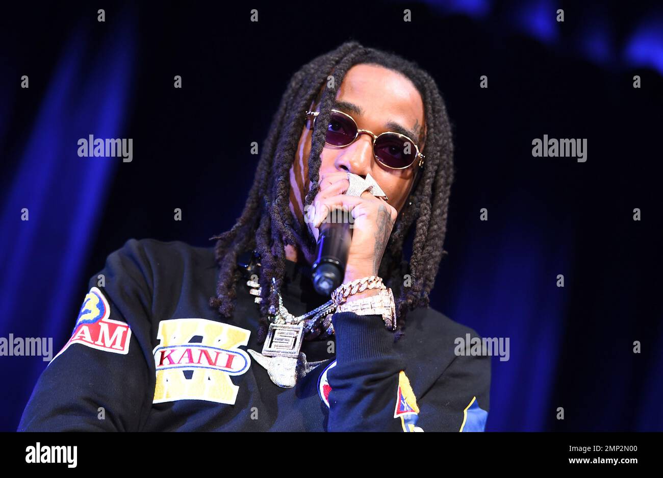 Migos performs at Sir Lucian Grainge's 2018 Artist Showcase presented ...