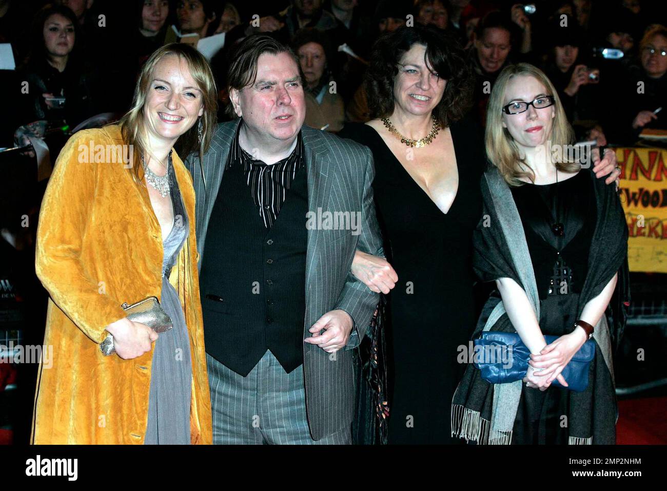 Timothy Spall And Guests Attend The European Premiere Of Tim Burtons Sweeney Todd At The Odeon