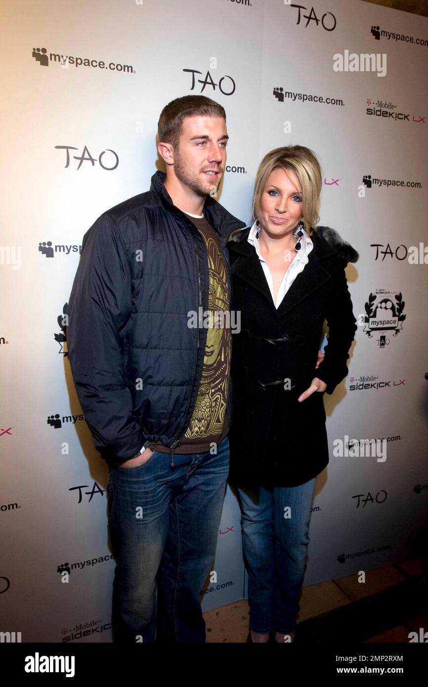 Alex Smith on the red carpet at MySpace Nights at TAO Park City, "two ...