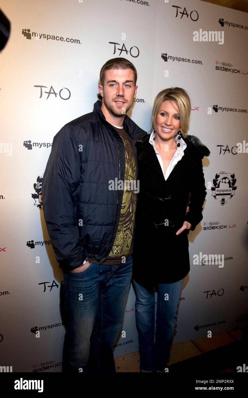 Alex Smith on the red carpet at MySpace Nights at TAO Park City, "two ...