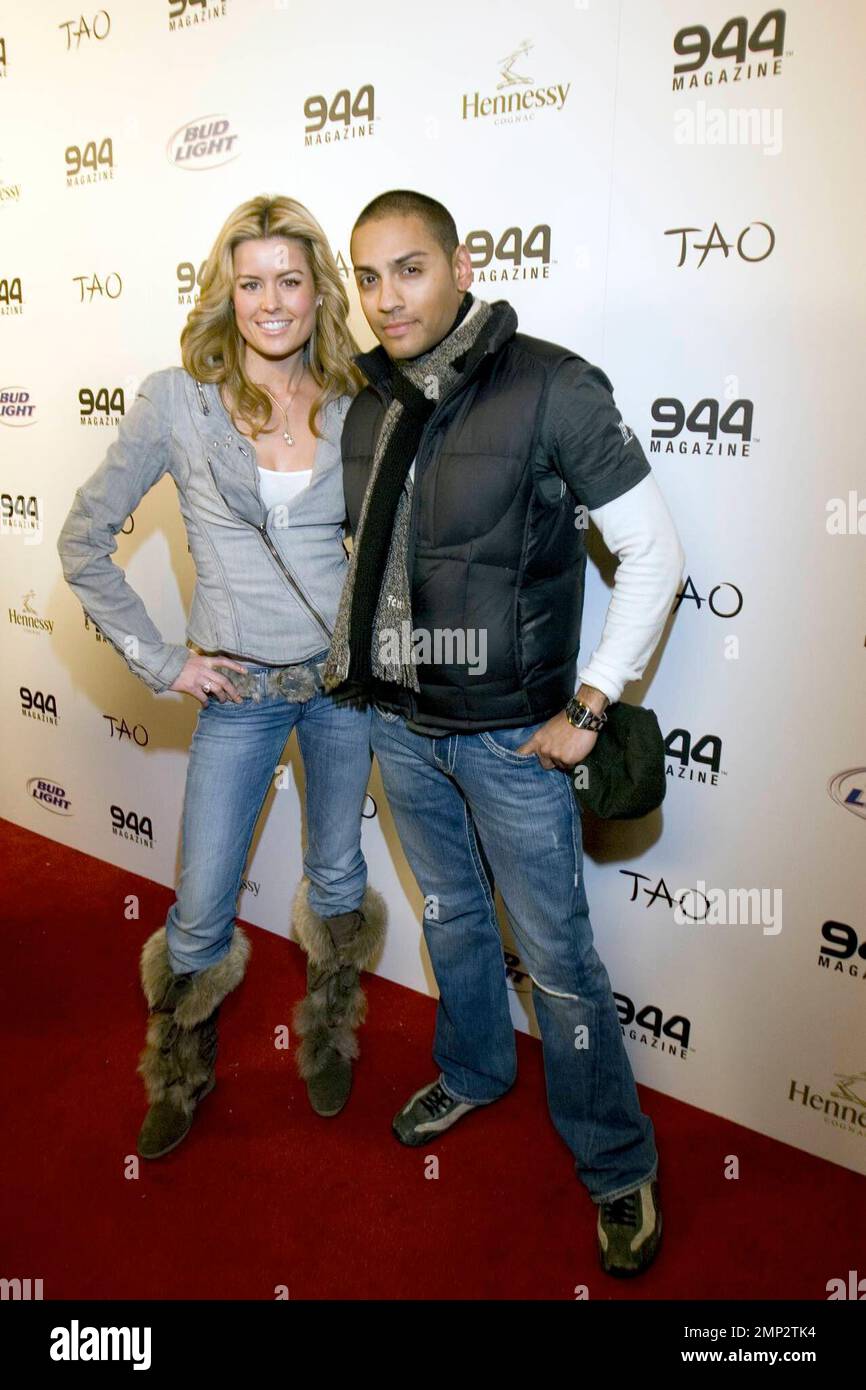 Jennifer Murphy and Michael Laungani on the red carpet at 944 Magazine ...