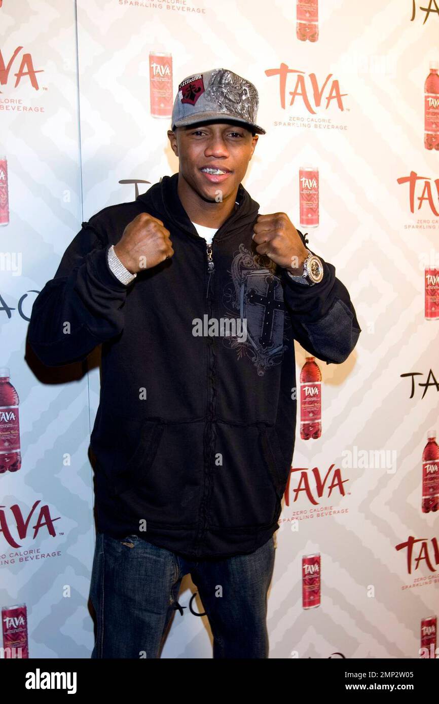 Zab Juda on the red carpet at the Tava Sparkling Beverage launch at TAO ...