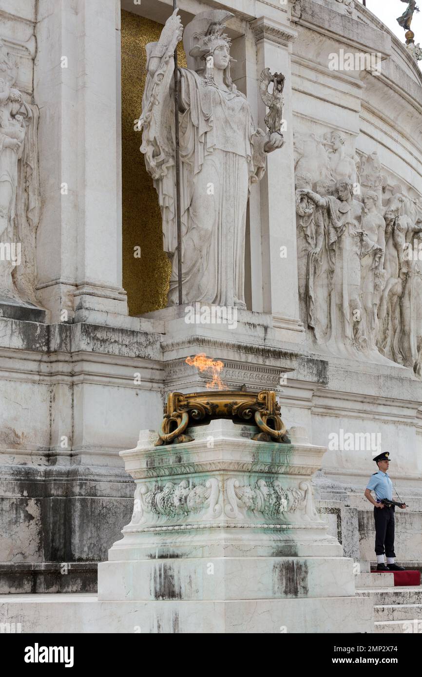 Rome - National Monument to Victor Emmanuel II. Tomb of the Unknown ...