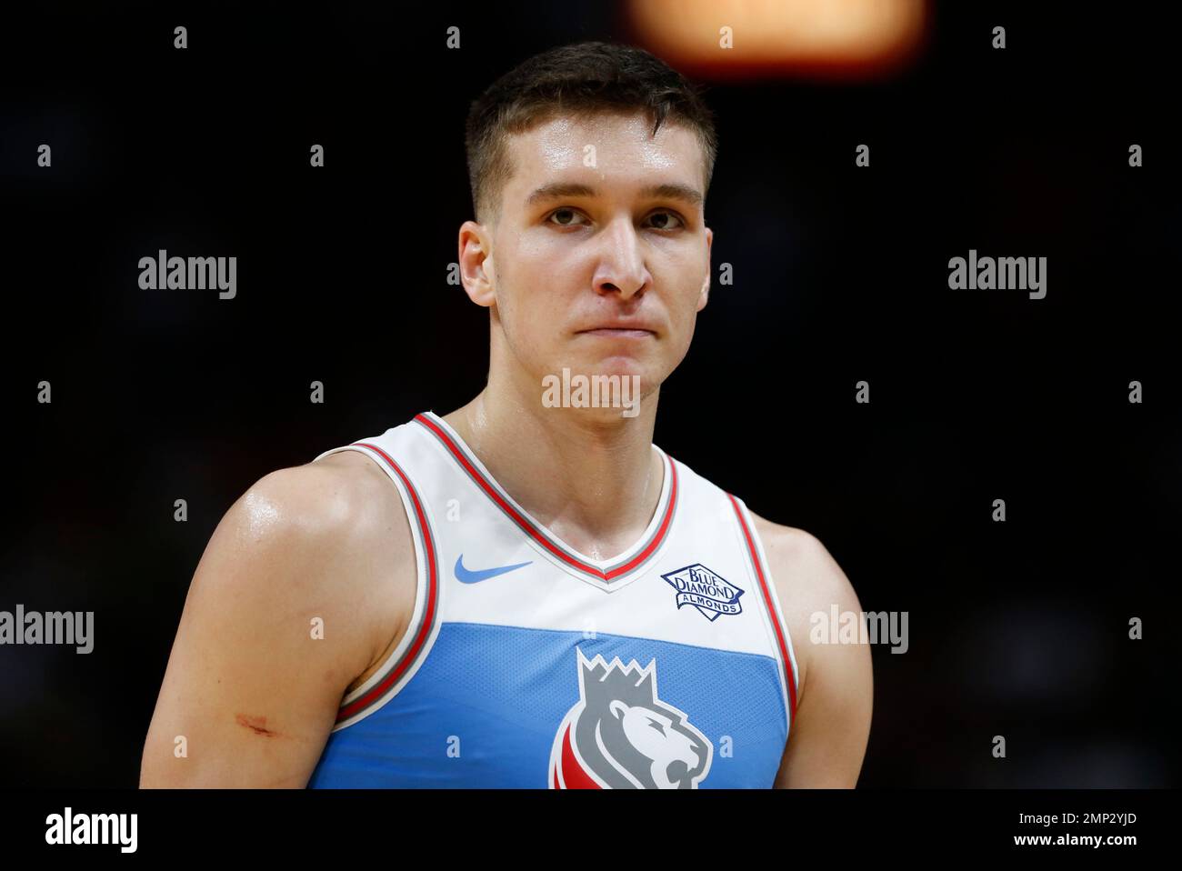 Sacramento Kings guard Bogdan Bogdanovic is shown during the second ...