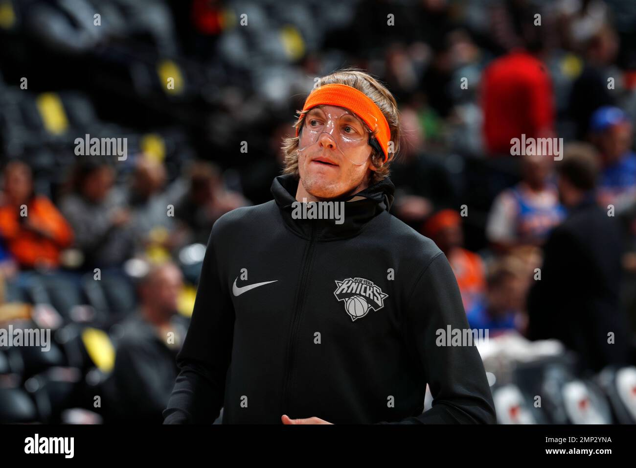 New York Knicks guard Ron Baker (31) in the first half of an NBA ...