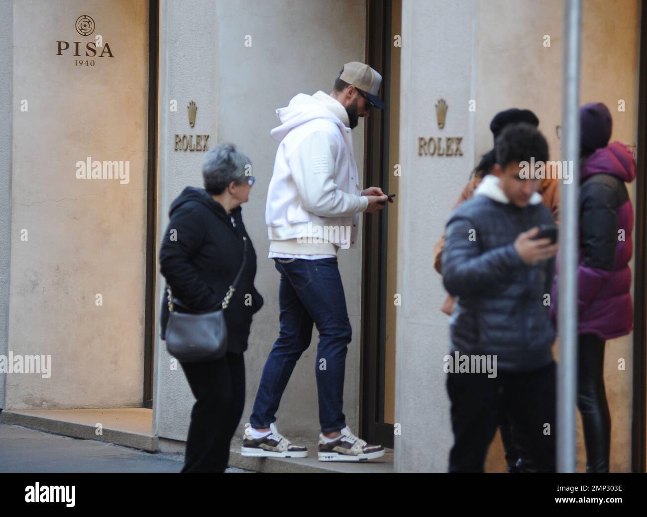 Milan, . 30th Jan, 2023. Milan, 30-01-2023 Olivier Giroud, striker for ...