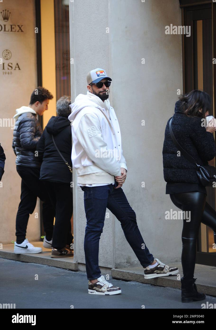 Milan, . 30th Jan, 2023. Milan, 30-01-2023 Olivier Giroud, striker for ...